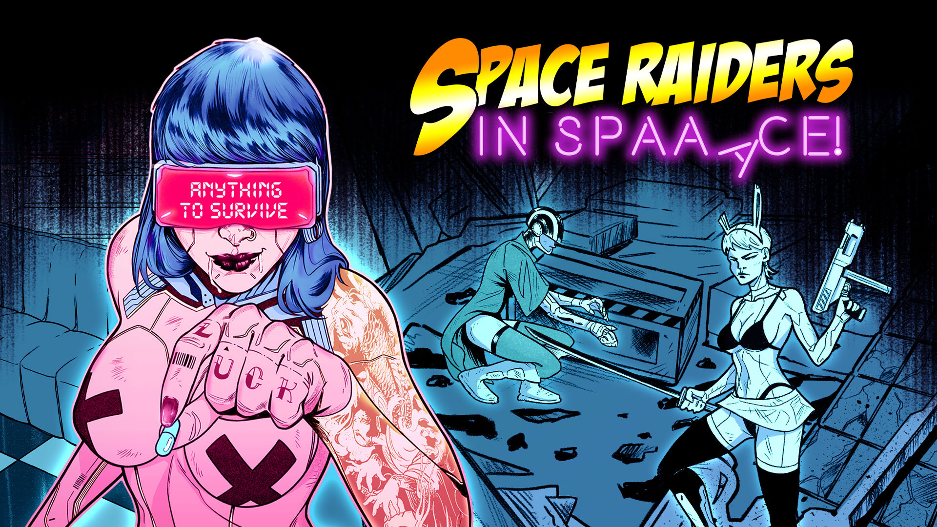 Crazy pace, explosive action and cosmic comic book style! Space Raiders ...