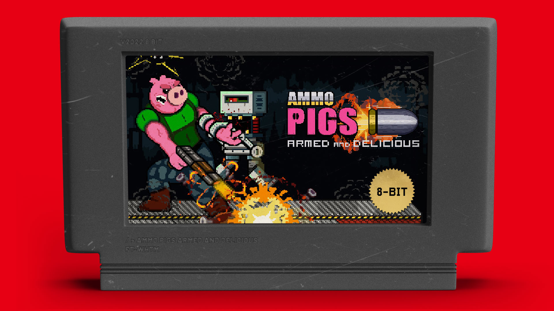 Save pigmanity from the cyber threatas a badass pig!Ammo Pigs: Armed ...