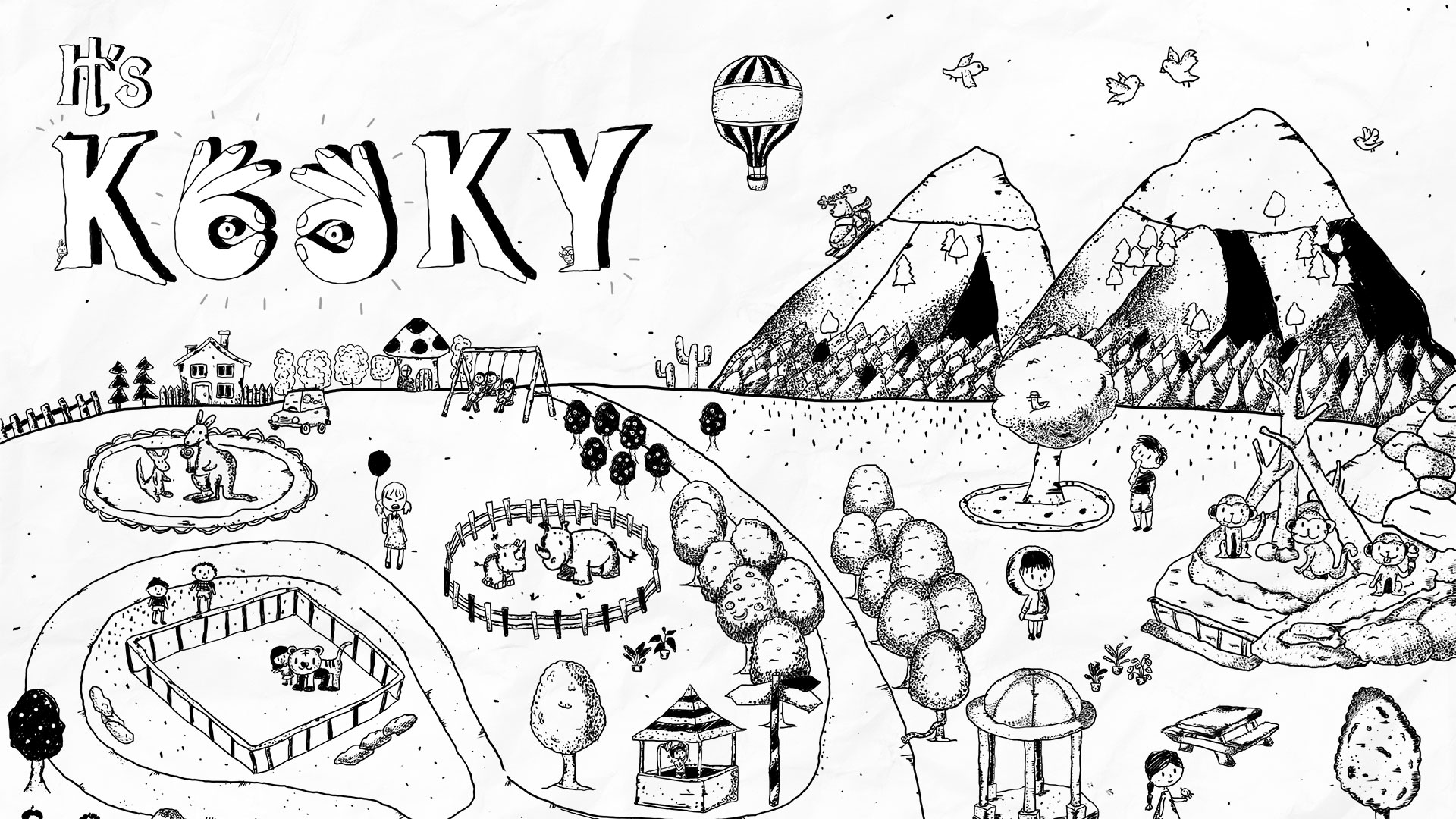 It will be funny, it will be mysterious, it will be relaxing!Minimalist, hand-drawn hidden ...