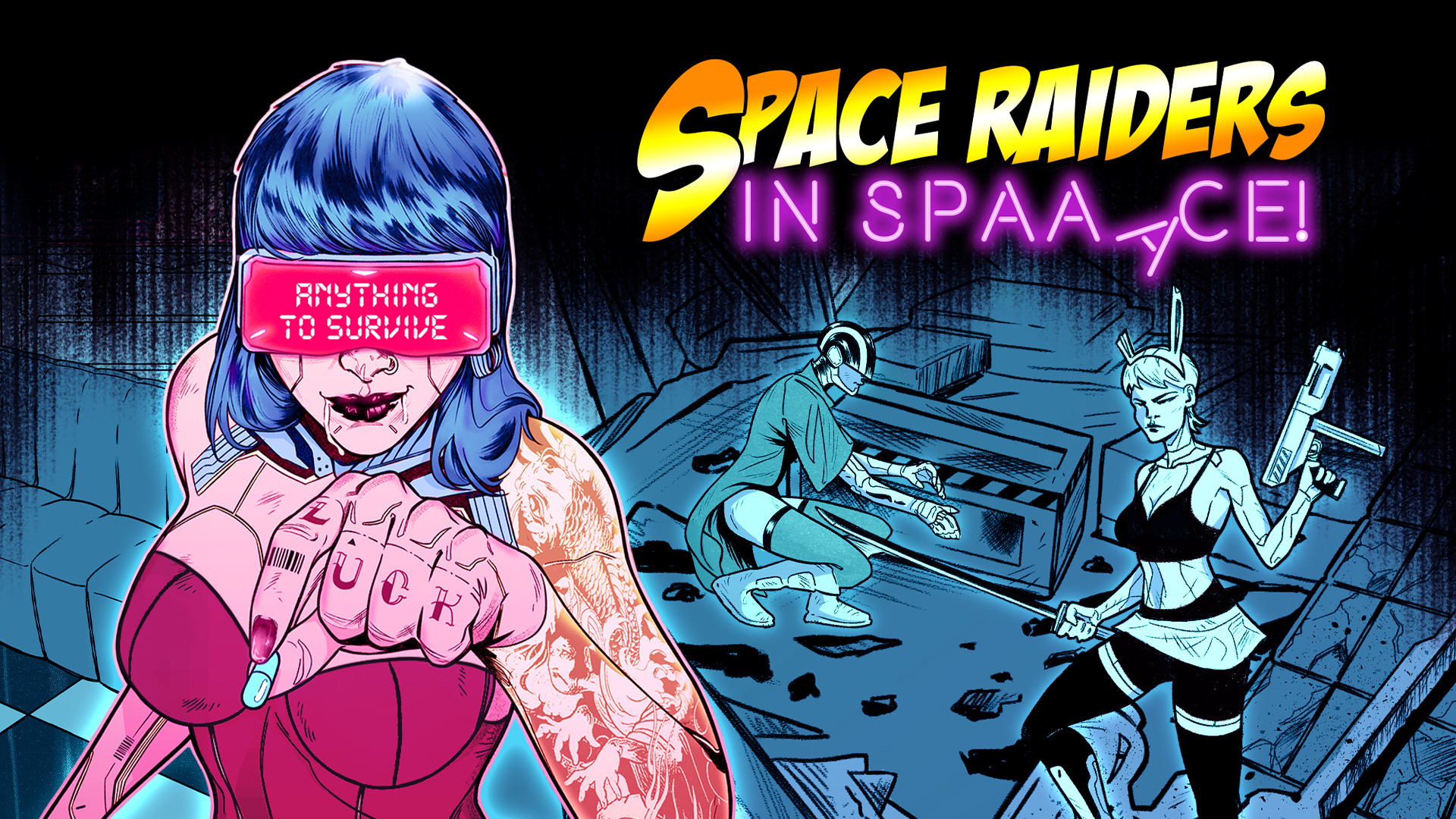 Crazy pace of combat, comic style and cosmic worm-o-calypse! Space Raiders in Space will conquer ...