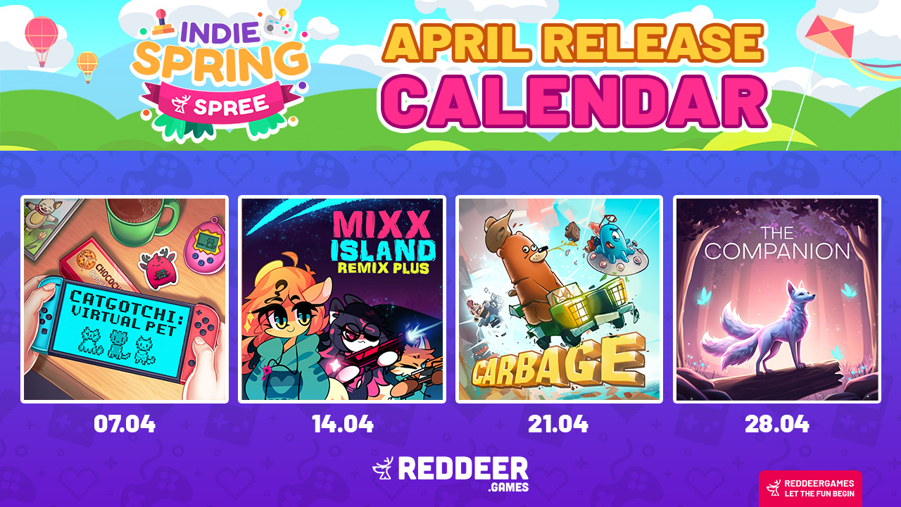 April’s wrap-up – Indie Spring Spree Event starting this Friday ...