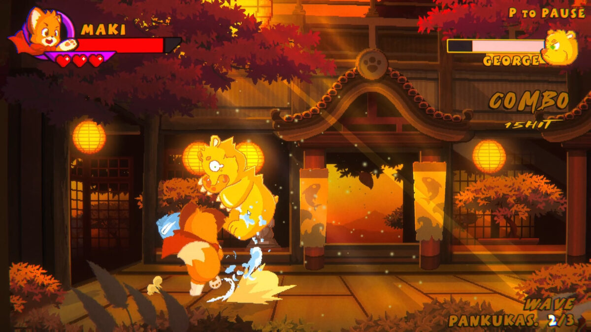 With his cunning, the fox ninja managed to get to the festival! Maki ...