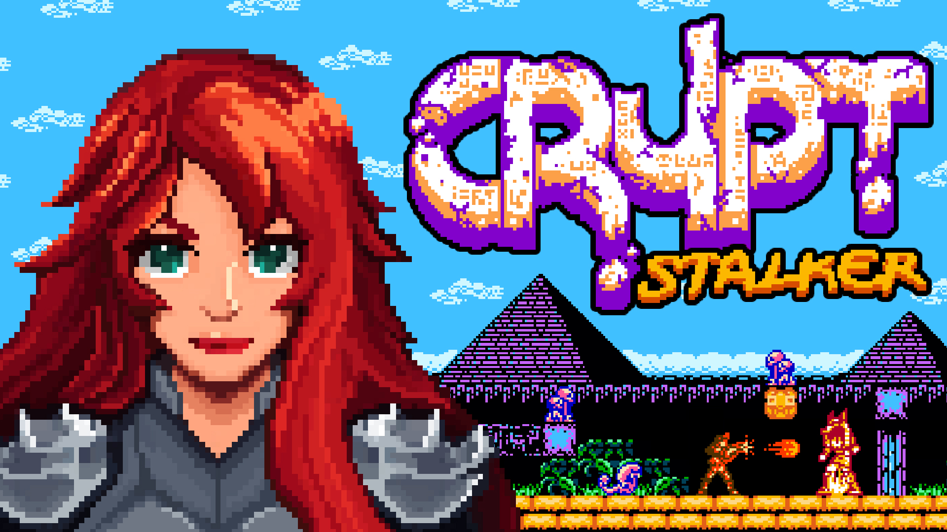 Earth will not be conquered by measly demons! An old-school adventure, Crypt Stalker, is now on ...