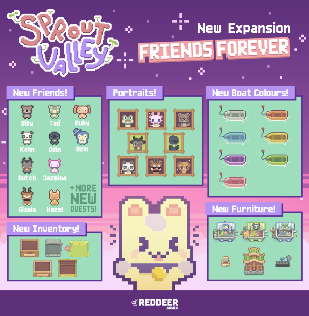 Sprout Valley Friends Forever available now! Experience the magic of ...